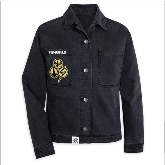 Marvel | Jackets & Coats | Disney The Marvels Denim Jacket | Poshmark